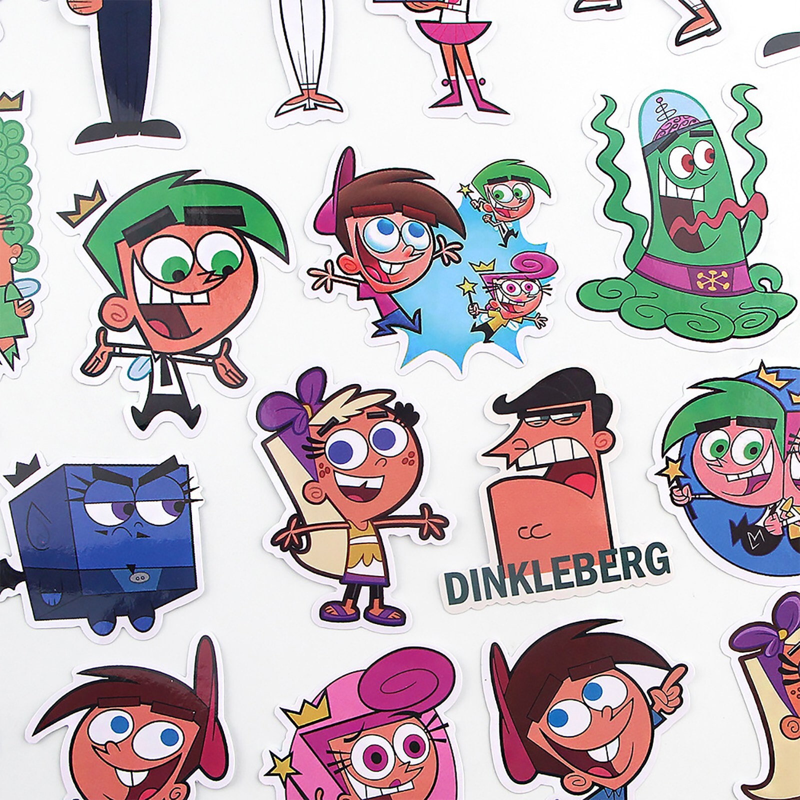 35x Kids Cartoon Fairly OddParents Sticker Pack Waterproof Graffiti ...
