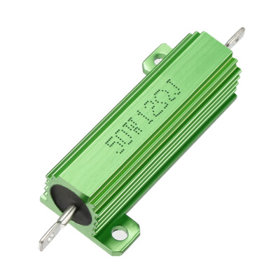 1Stk 50 Watt 120 Ohm 5% Widerstand Widerstände Lastwiderstand Aluminium ...