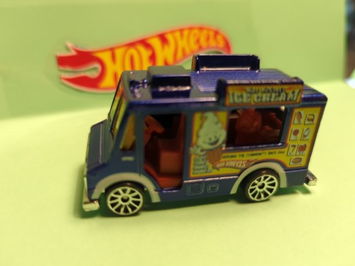 Hot Wheels 1983 Mike McCone's Ice Cream Truck Blue Mattel Diecast ...