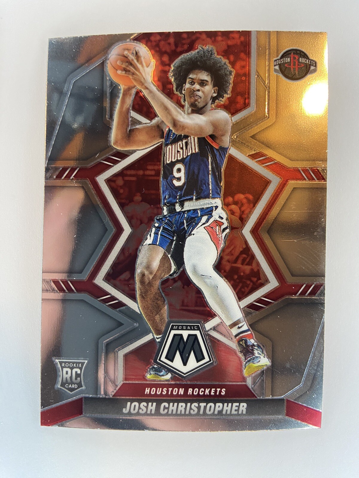 2021-22 Panini Mosaic Basketball Josh Christopher Rookie Card #224 ...