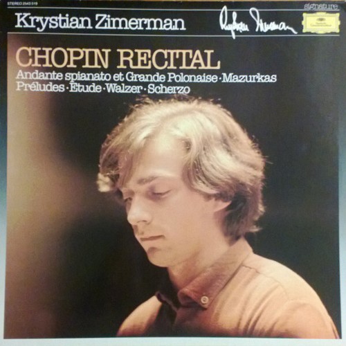 Krystian Zimerman - Chopin Recital (LP) (Very Good Plus (VG+)) | eBay