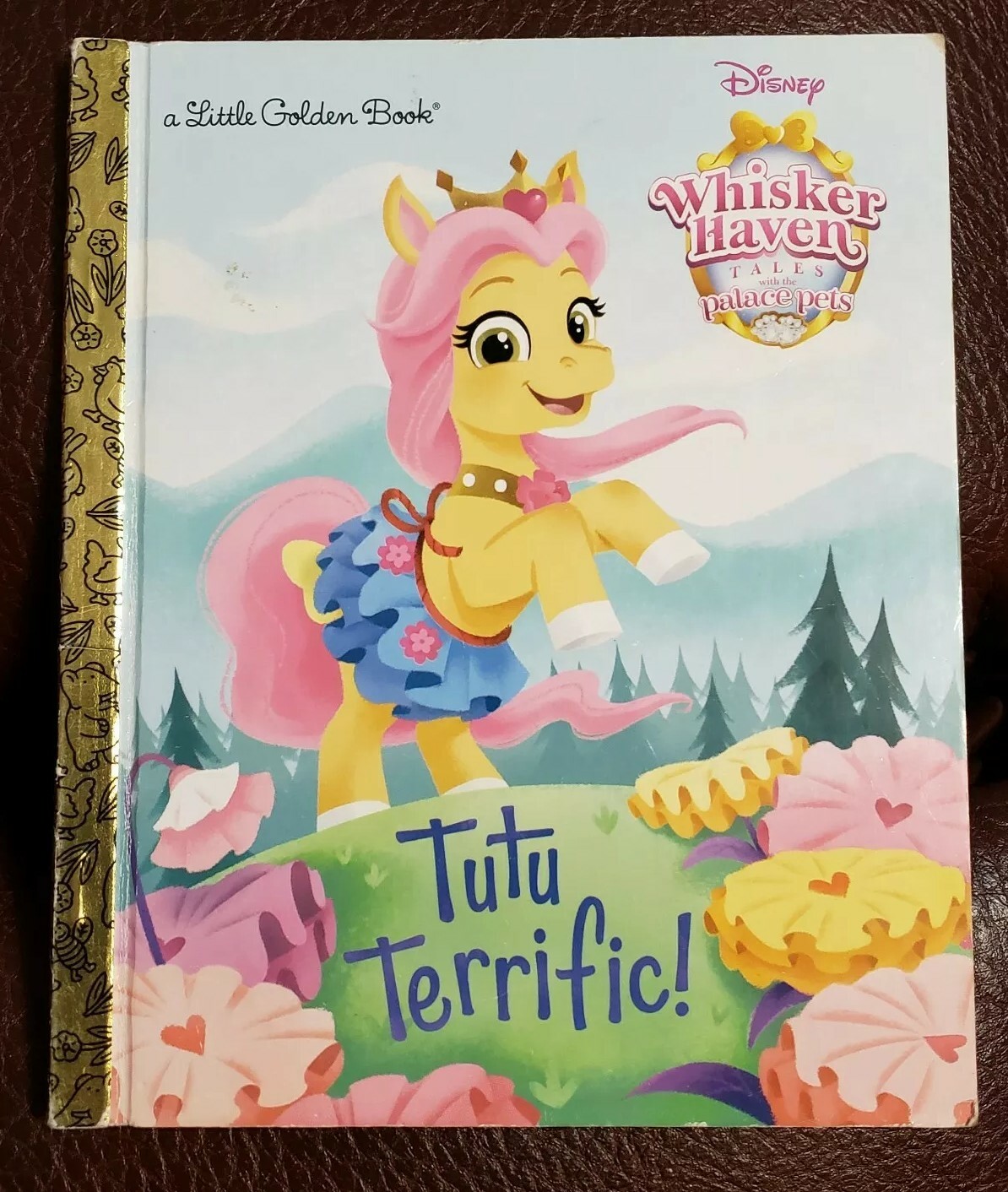 a Little Golden Book Disney Whisker Haven Tales TUTU TERRIFIC! 2016 1st ...
