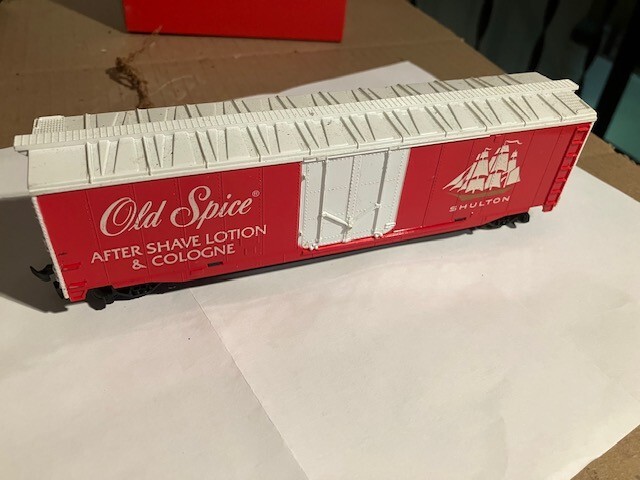 Vintage TYCO HO Scale OLD SPICE Box Car - Beautiful Shape HONG KONG ...