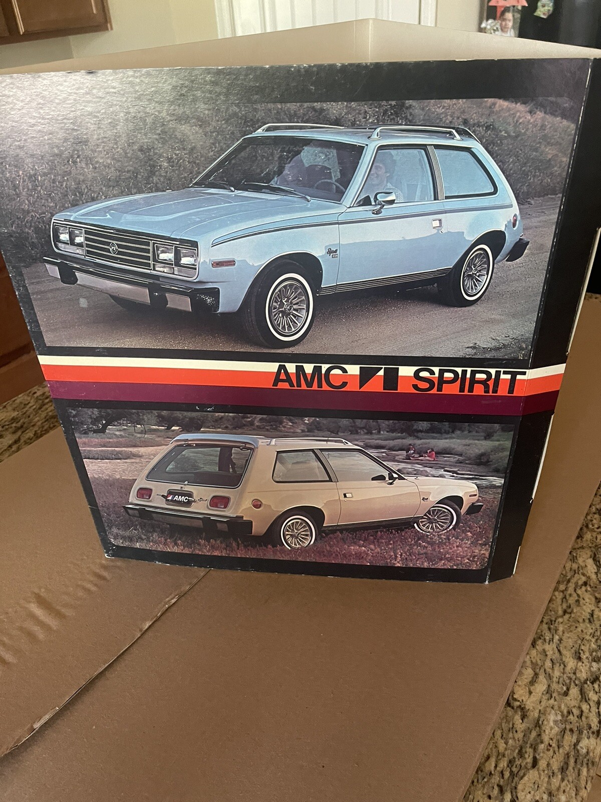 AMC Spirit/AMX Spirit Sedan Rare factory AMC Dealership Advertising ...