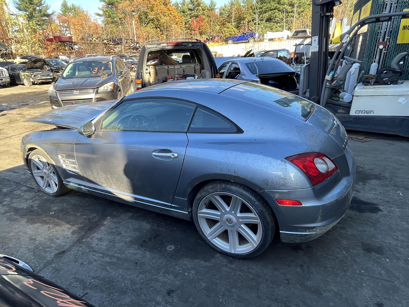 Front Door CHRYSLER CROSSFIRE Left 04 05 06 07 08 | eBay