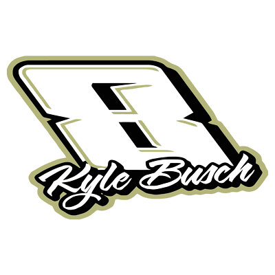NASCAR #8 Kyle Busch Decal ~ Vinyl Car Wall Sticker | eBay