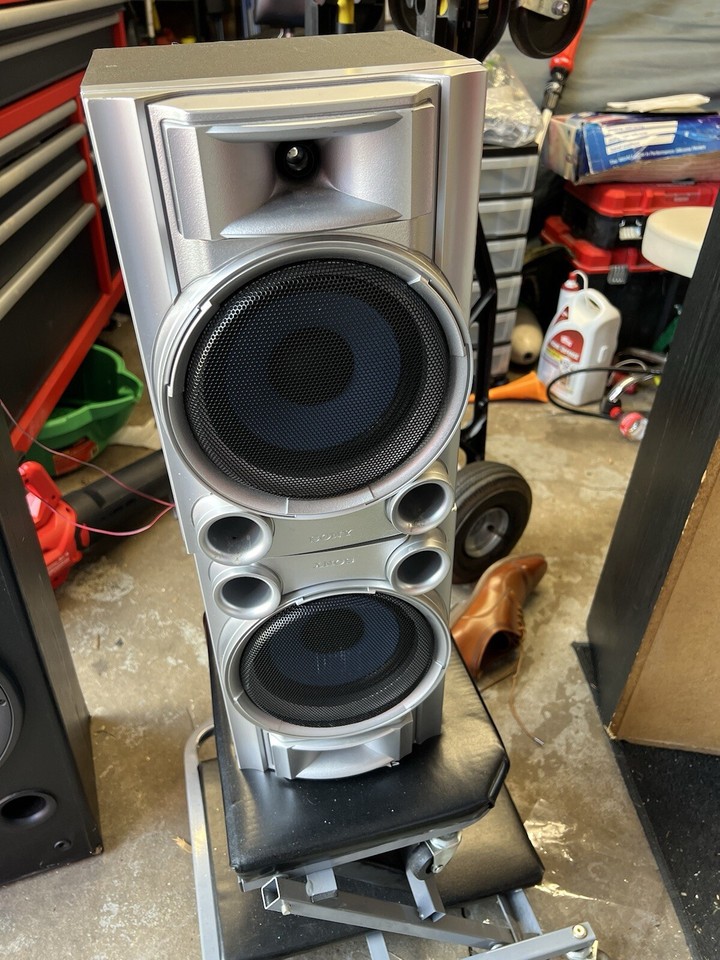 Sony HCD-EC55 Hi-Fi 3 Disc CD AM/FM Stereo Player Set w/ SS-EC55S ...