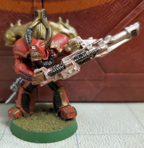 Warhammer 40k 1x Chaos Renegade 3 Heavy Weapon Lascannon Rogue Trader ...
