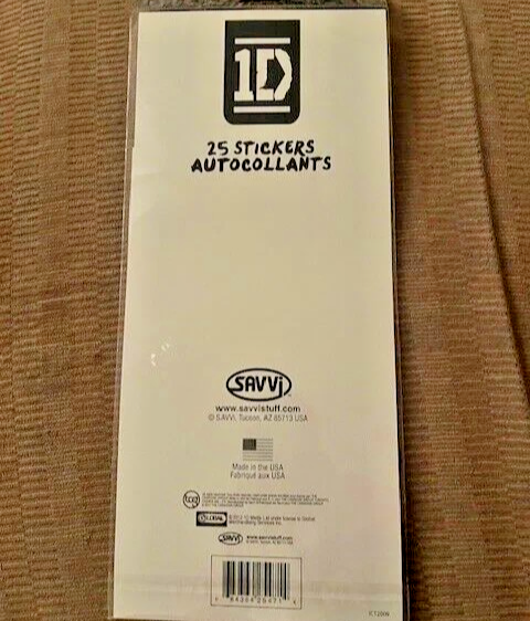 1D ONE DIRECTION 25 Collector Stickers with Liam Harry Niall Zayn Louis ...