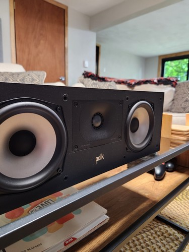 Polk Monitor XT30 Compact Center Channel Speaker - Hi-Res Audio ...