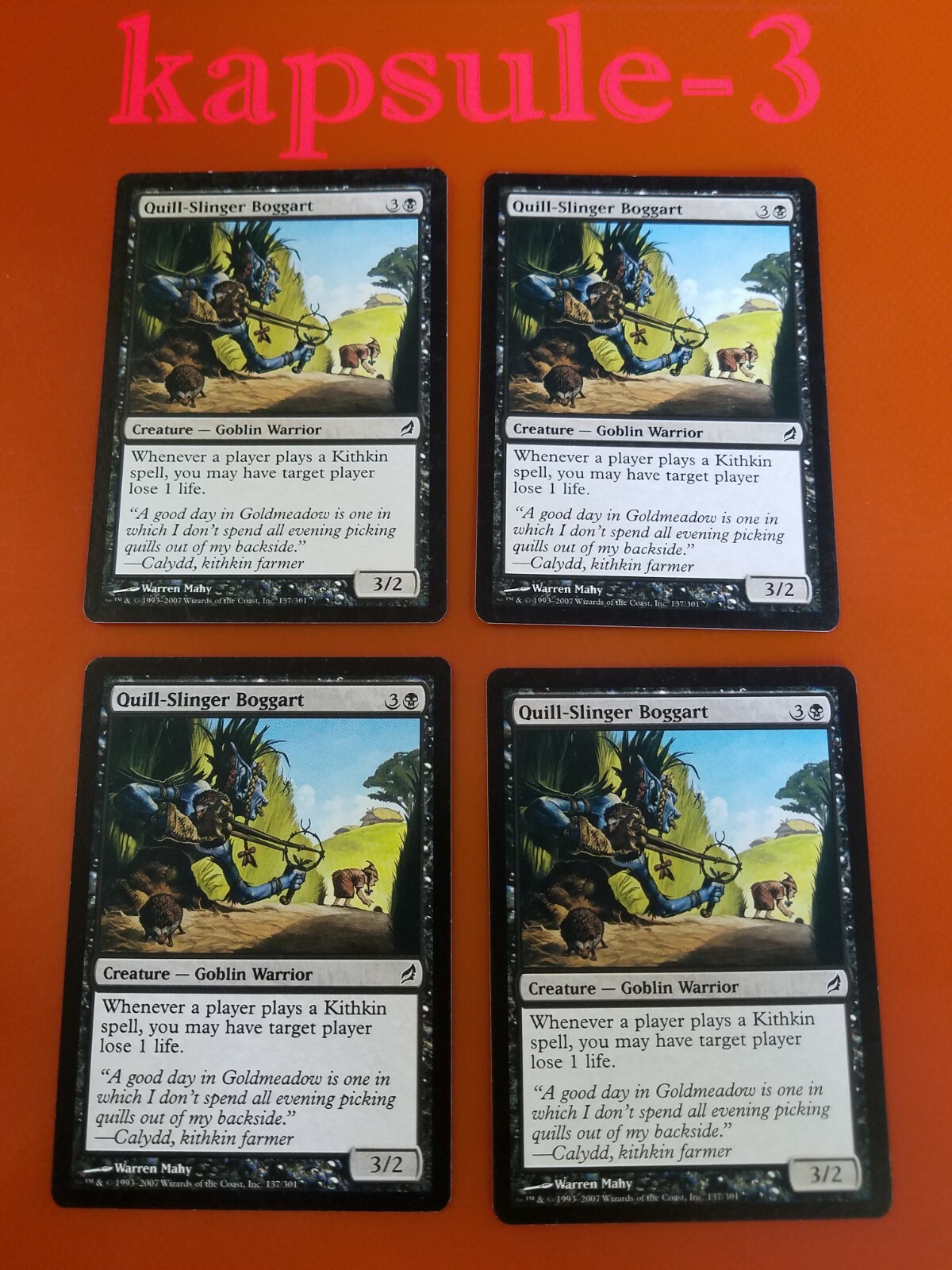 4x Quill-Slinger Boggart | Lorwyn | MTG Magic Cards | eBay