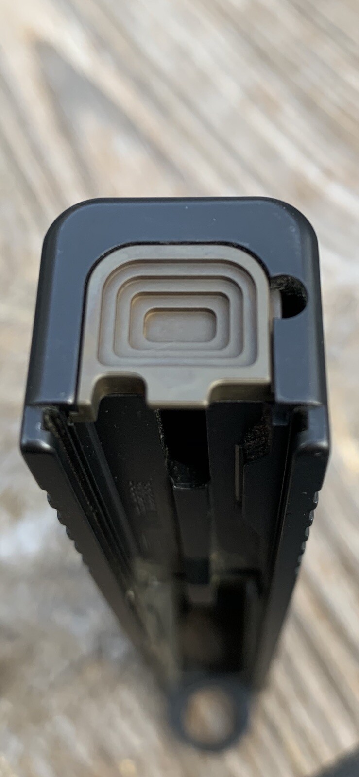 Custom TITANIUM Glock Backplate, Slide Plate for Glock 43, 43X And 48 ...