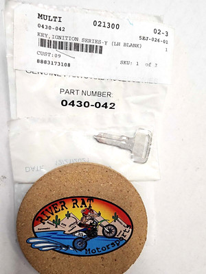 ARCTIC CAT KEY PROWLER WILDCAT ALTERRA ATV KEY BLANK TEXTRON GENUINE ...