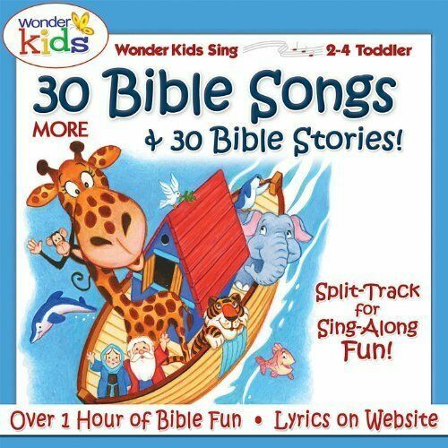 Wonder Kids Top 30 Bible Songs and Stories 2009 CD Professionally ...