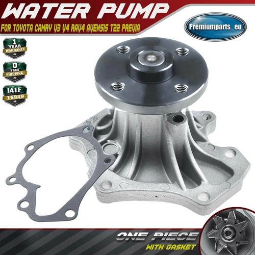 Water Pump w/ Gasket for Toyota Camry RAV4 Avensis Previa 161000H040 ...