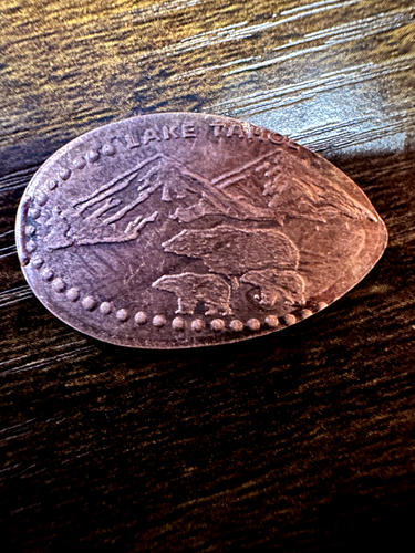 Lake Tahoe Elongated Coin Smashed Pressed Penny | eBay