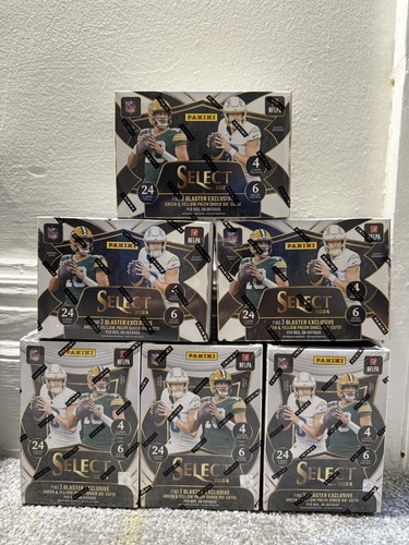 2024 Panini Select Football Blaster Box Factory Sealed Lot Of 6 FAST ...
