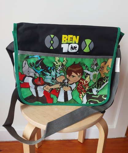 Ben 10 Kids Youth Computer Satchel Shoulder Carry Bag Cartoon Network ...