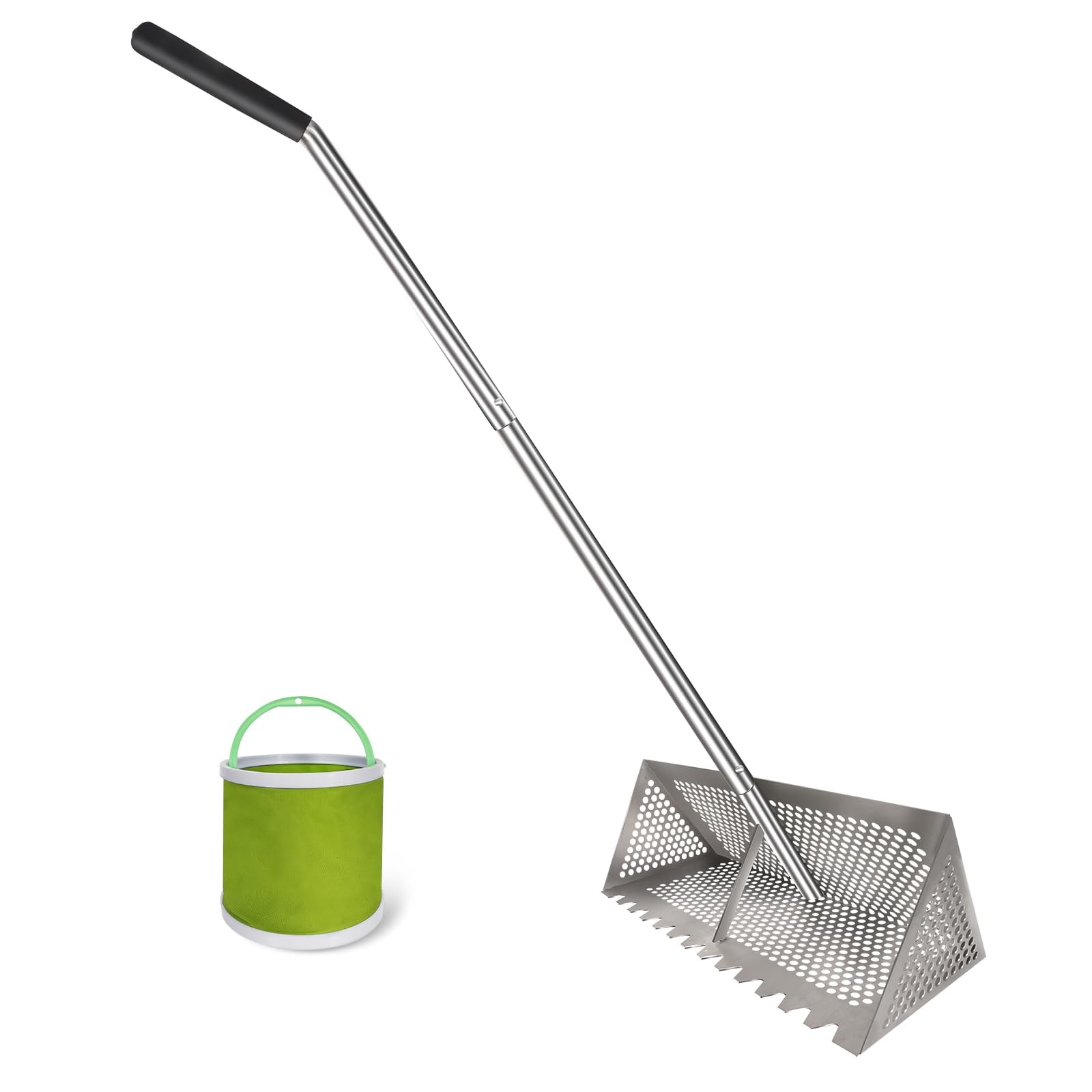 Sand flea rake - 304 Stainless Steel Pro 15.8 Inches Wide Basket Sand ...