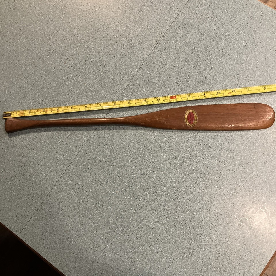 Vintage Wood Canoe Paddle Peterborough Canoe Co. Wooden Mini Salesman ...