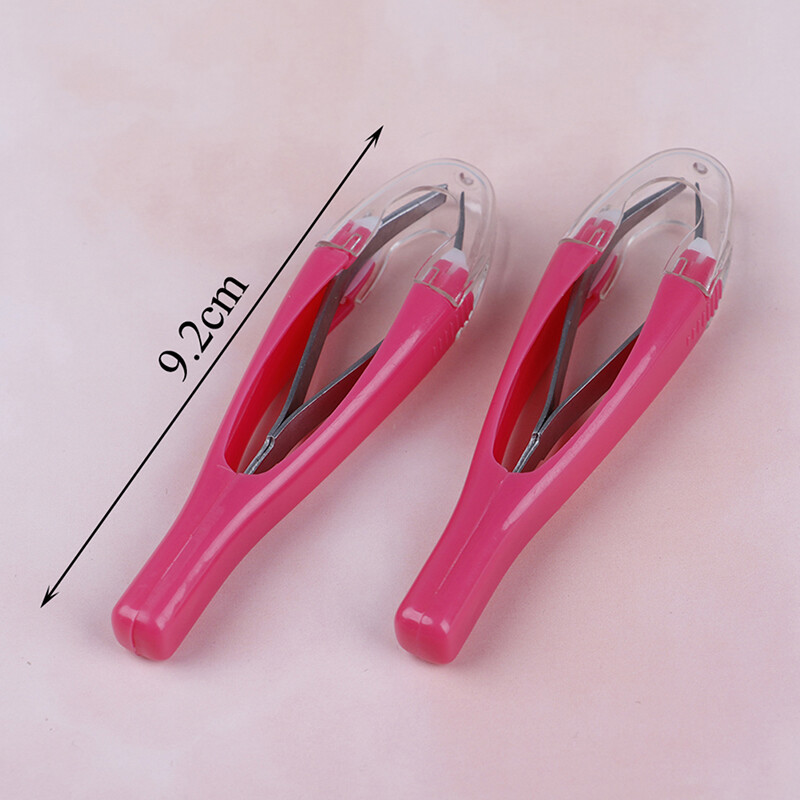 Matically retractable non-slip cosmetic eyebrow tweezers hair removal ...