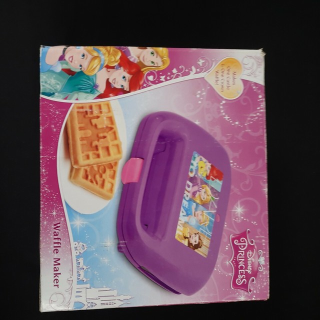 Disney Princess Waffle Maker Crown and Castle Purple for sale online | eBay