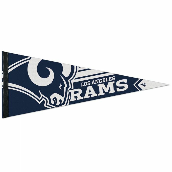 LOS ANGELES RAMS PREMIUM QUALITY PENNANT 12"X30" BIG LOGO WALL BANNER ...