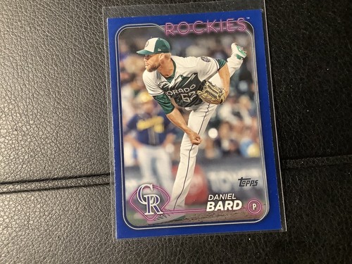2024 Topps Series 1 Daniel Bard Blue Border Parallel Rockies #320 | eBay