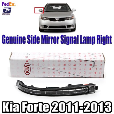 Genuine 876241M005 Side Mirror Signal Lamp Right RH For Kia Forte 2011 ...