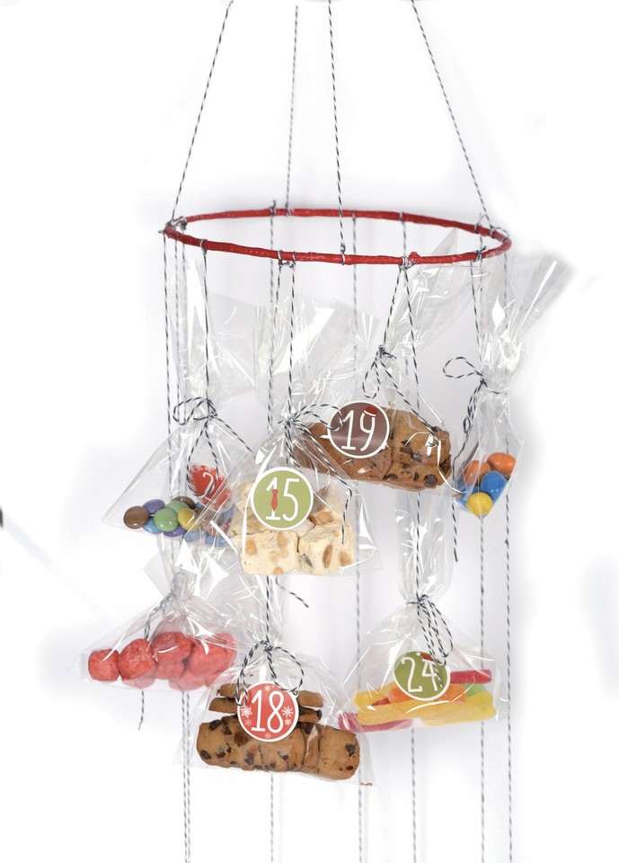 Mobile Advent Calendar With Bags | eBay