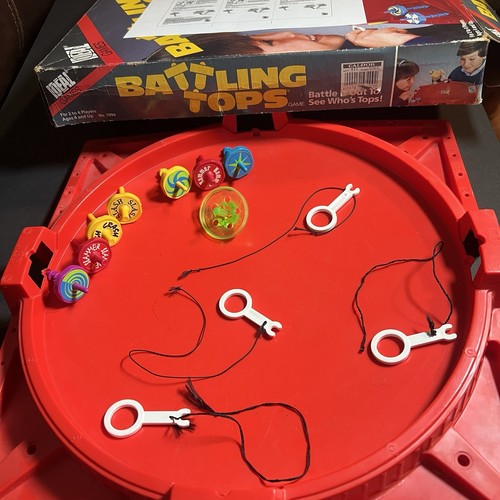 Battling Tops 1986 Game Missing Pieces. Please See Description VTG | eBay