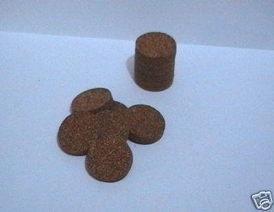 12 RUBBERIZED CORK RINGS 11/4"X1/4" NO BORE RED | eBay