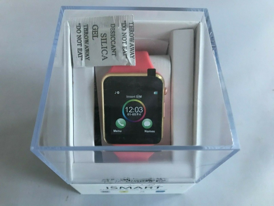 iSmart Watch Android & IOS Compatible NIB Camera, Music, Messages, Call ...