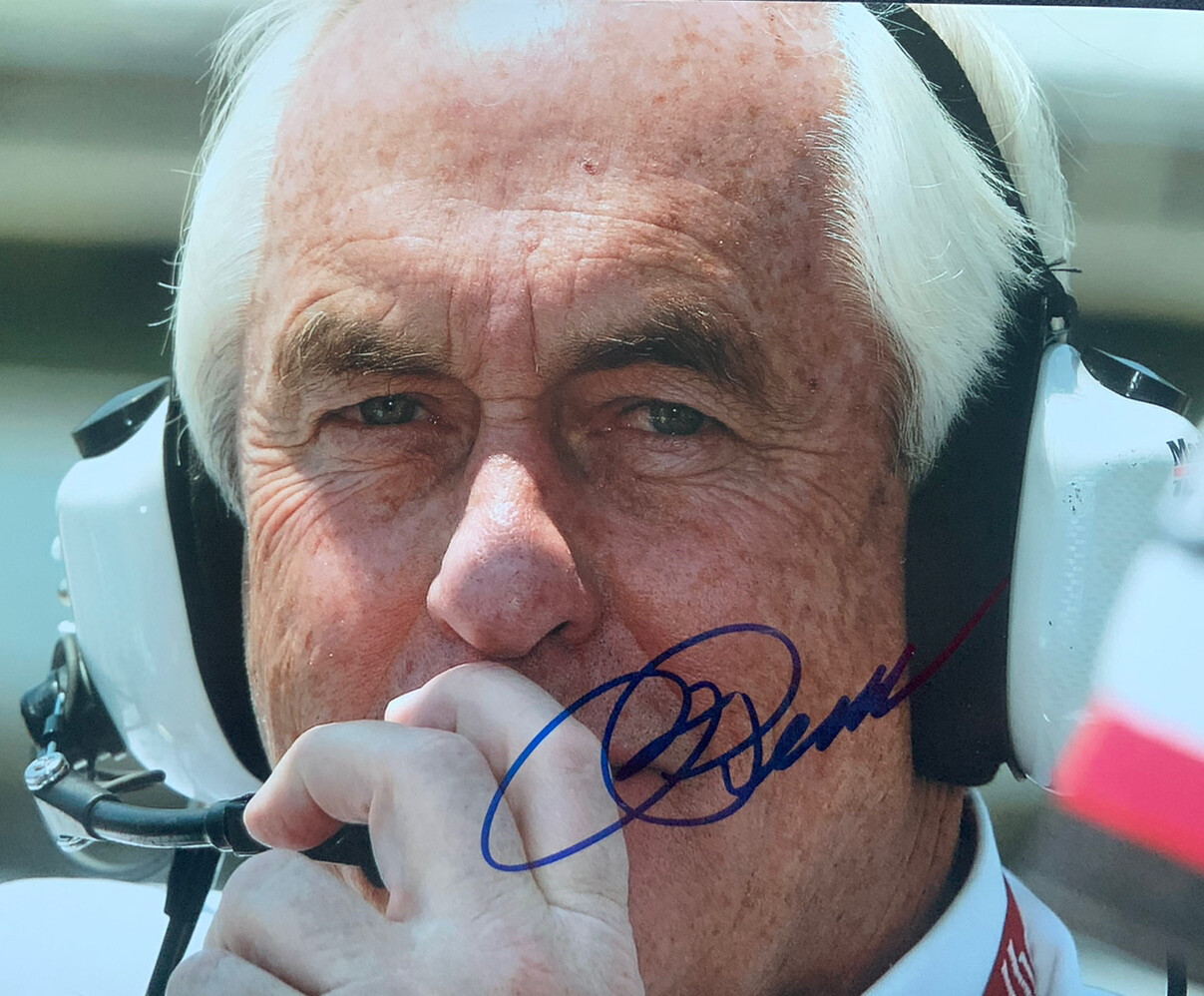 ROGER PENSKE SIGNED AUTOGRAPH 8X10 PHOTO COA INDIANAPOLIS INDY 500 ...
