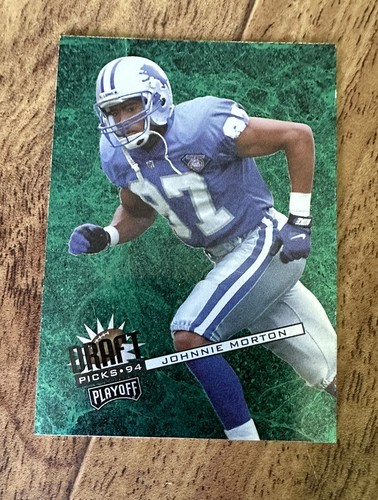 1994 Playoff NFL Draft pick johnnie Morton (RC) | eBay