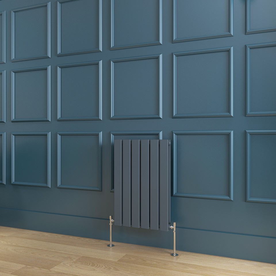 Flat Panel Radiator Central Heating Double Designer Rads with FREE ...