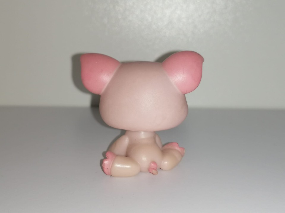 Littlest Pet Shop LPS Blue Eyes Pink Pig #361 Red Magnet 2005 | eBay