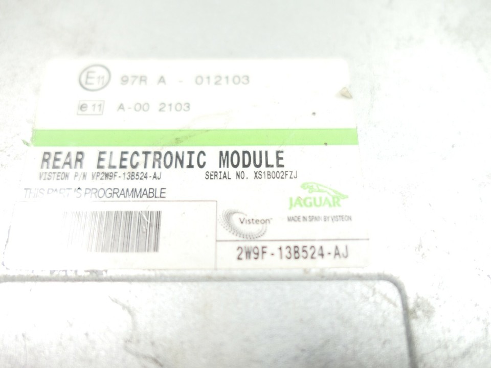 Steuergerät Rear Electronic Module Jaguar X350 XJ6 XJ8 2W9F-13B524-AJ ...