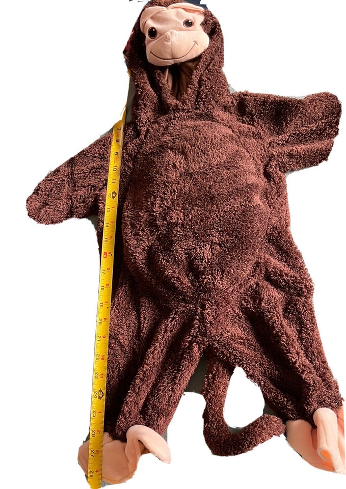 Miniwear Baby Boy Girl Plush Monkey 1 pc Hooded Halloween Costume 3-6 ...