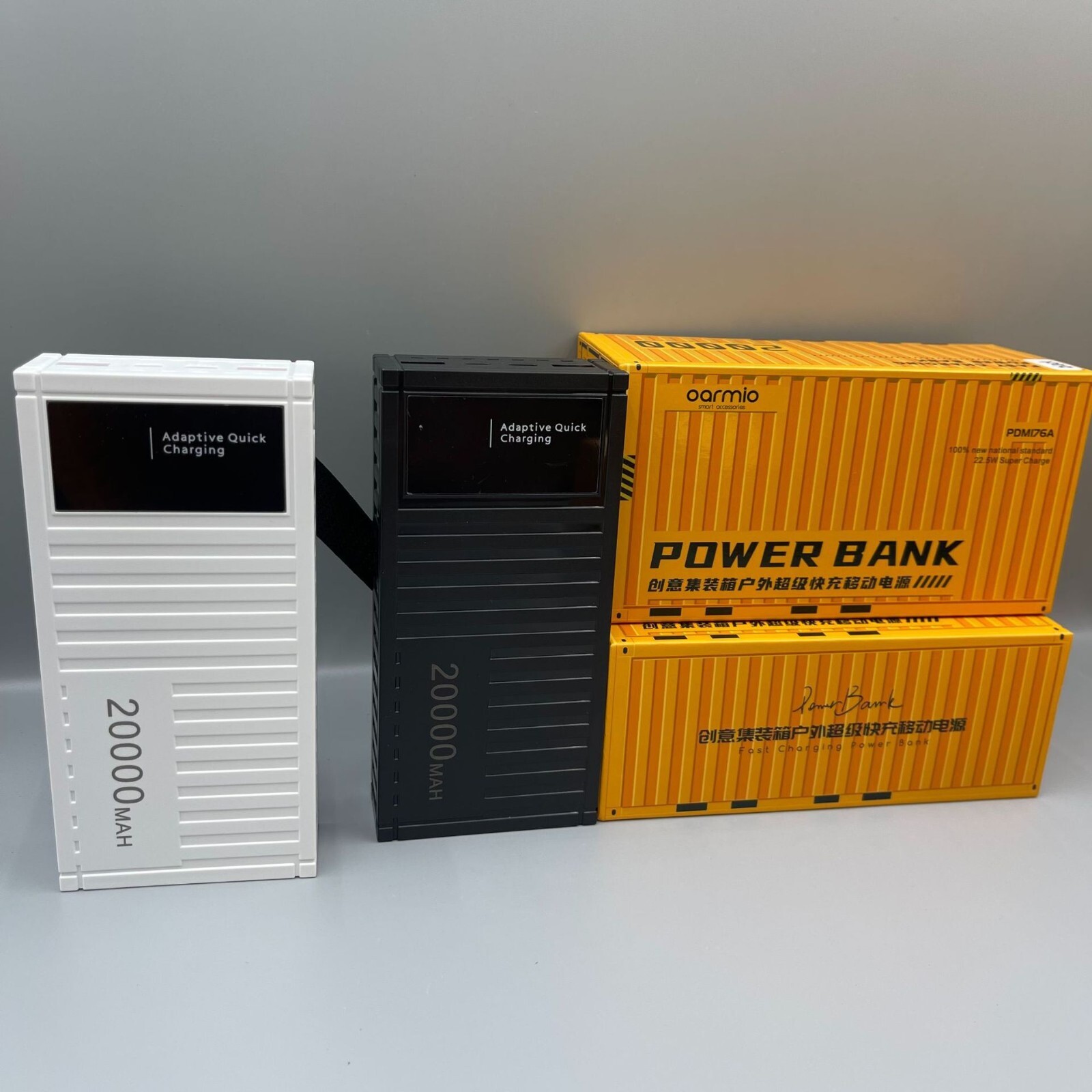Portable 50000mAh Super Fast Charge Digital Display Container Power ...