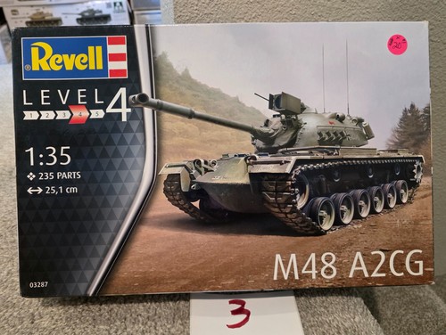Revell of Germany 1/35th Scale M48 A2CG Patton Tank Plastic Model Kit ...