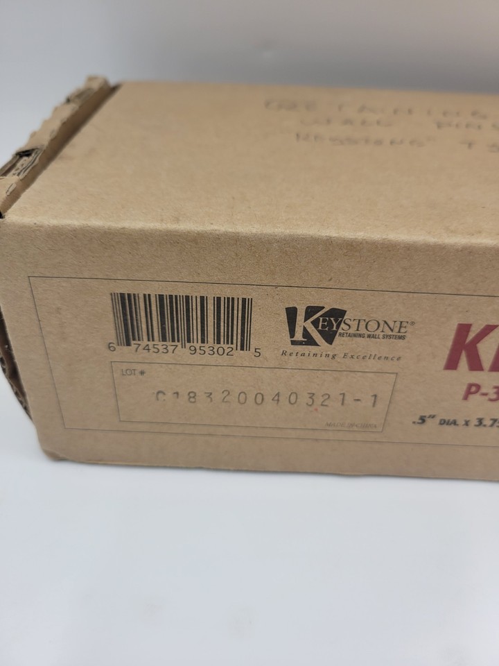 Keystone P-302 Shouldered Pins for Retaining Walls 3.75" L x 0.5" Dia ...