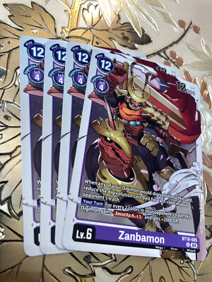 Digimon Card Game Playset - BT18-085 U Zanbamon Special Booster 2.0 | eBay