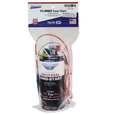 Amrad TES5 Easy-Start 5 Hard Start Kit for Air Conditioning Unit 1-5 ...
