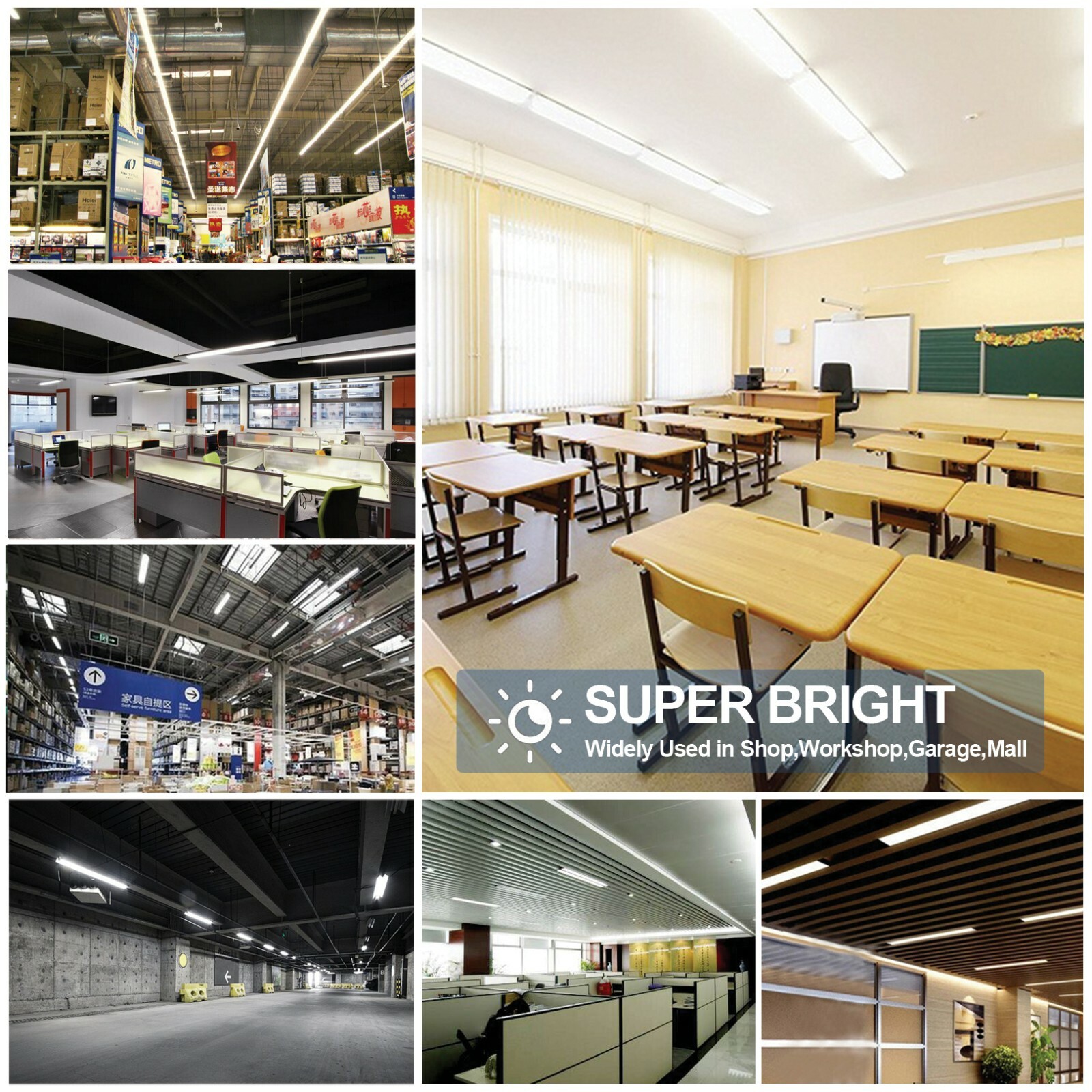 T8 T10 T12 R17D/HO 4Ft 24W LED Bulb Daylight Equivalent F48T12/CW/HO ...