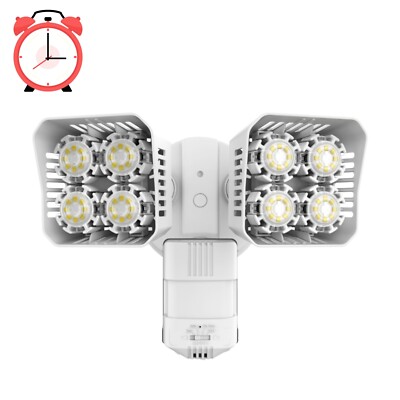 36W=250W LED Motion Sensor Lights Security Floodlights 3600lm IP65 ...