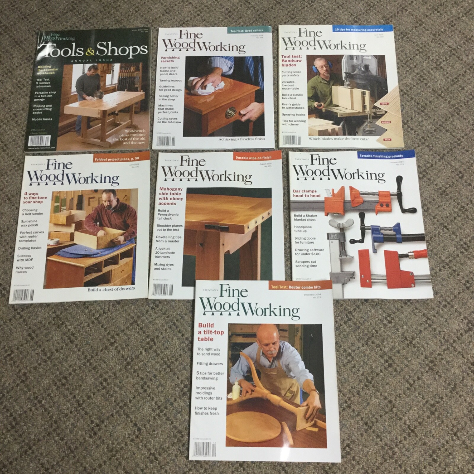 Taunton's Fine Woodworking Magazines Issued Editions #2-#259 | eBay