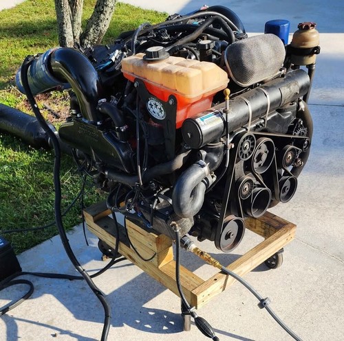 Mercruiser 496 MAG 8.1 Marine Engine - 259 Hours 90 day Warranty | eBay