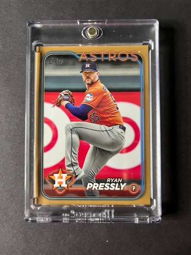 2024 Topps Ryan Pressly #331 Gold /2024 Houston Astros | eBay