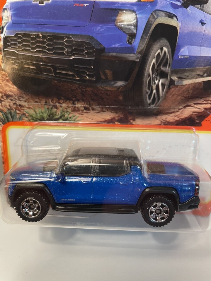 2024 Chevrolet Silverado EV Blue Matchbox New In Pack 1:64 | eBay